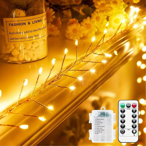 3m Battery Operated LED Christmas Lights with Remote Control & Timer ...
