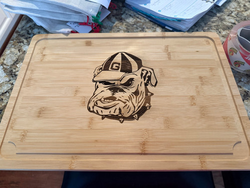 Laser Engraved Cutting Boards | Lasers and Bacon