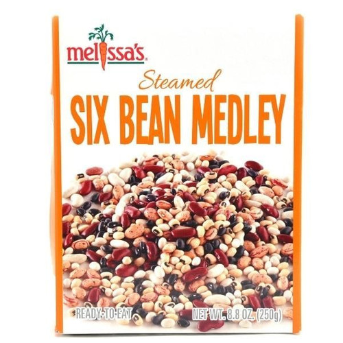 Steamed Six Bean Medley | MelissasFoodService