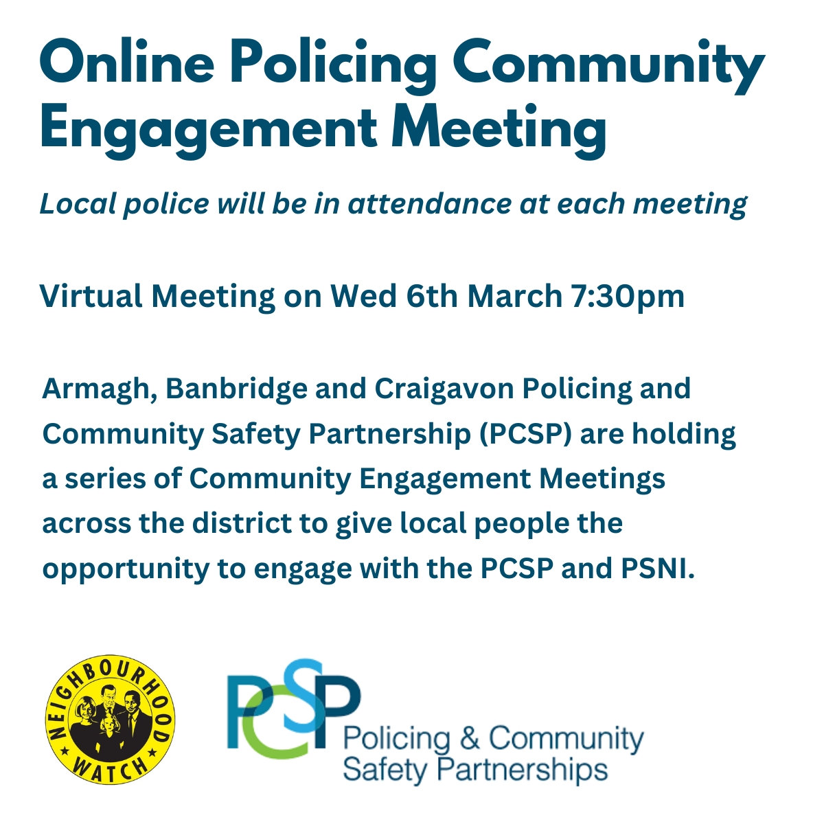 ABC Policing Community Engagement Meetings
