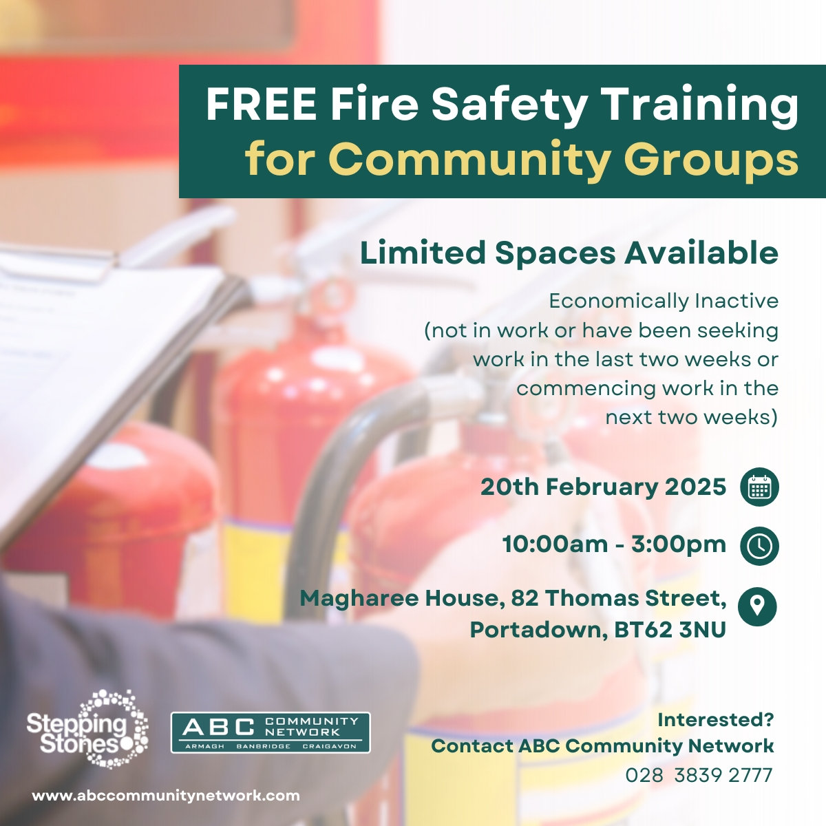FREE Fire Safety Training for Community Groups!