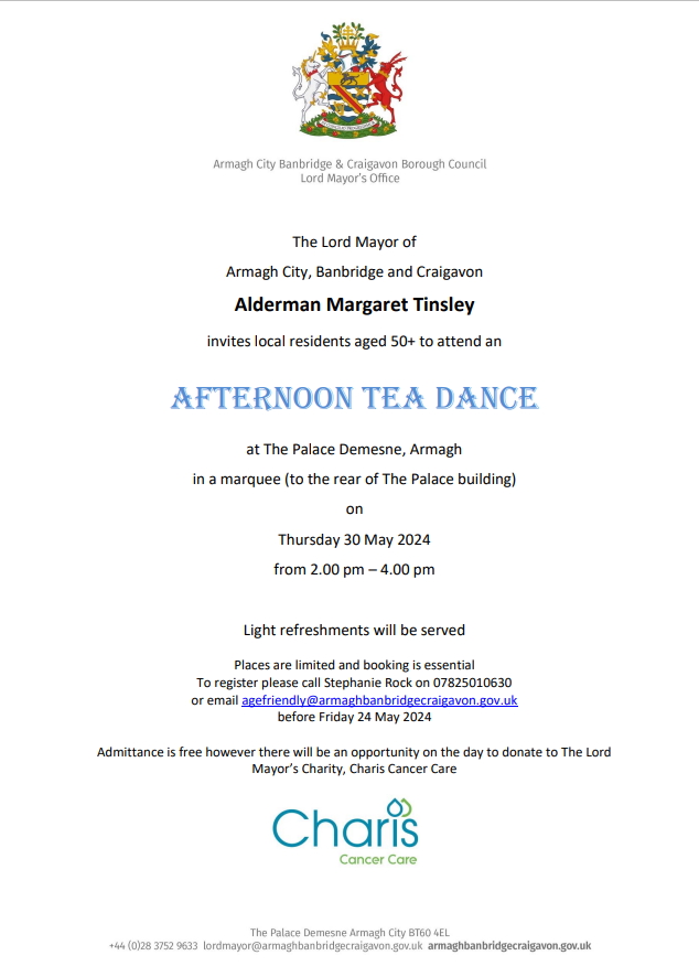 Afternoon Tea Dance