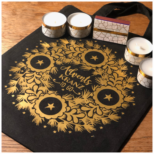 Plotterdatei "Adventskranz to go" | Ullerlei