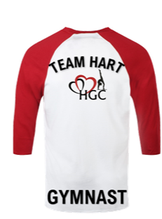 Team Hart Baseball Top | Hart Gymnastics Club
