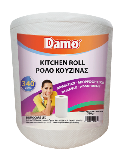 Damo Kitchen Rolls 340 Sheets | azconstantinougroup