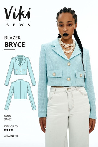 Bryce Blazer by Vikisews Patterns | NF Sewing Studio