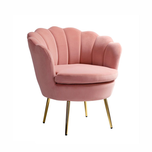 calypso: pink velvet chair | Ocra Events LLC