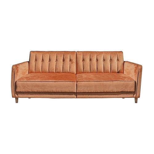 leighton: velvet tufted sofa | Ocra Events LLC