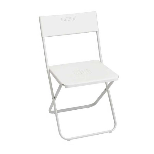 carolina: white folding chair | Ocra Events LLC