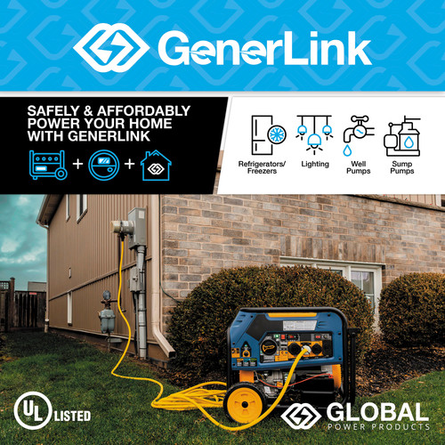 40A 20' non surge Generlink Transfer Switch | Speedy Electric Ltd