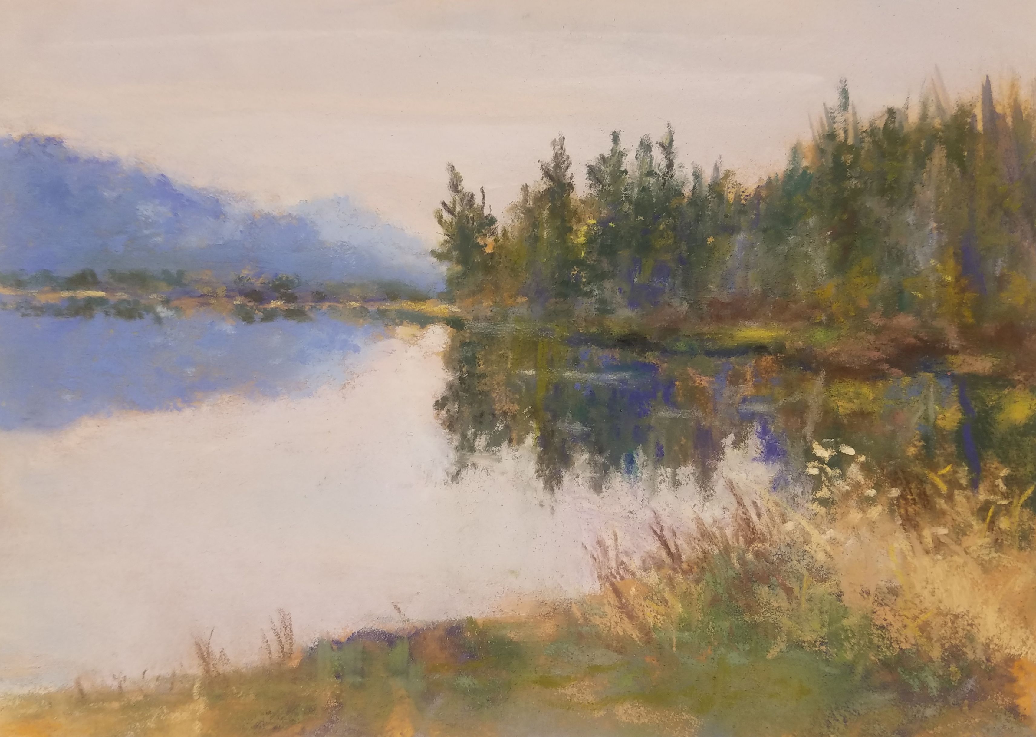 Art & Collectibles Pastel Washington Painting Hiking Original Art 5 by ...