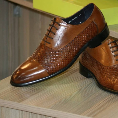 Tan Derby Shoes | Caribbean Shoes