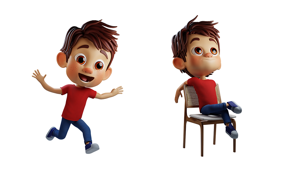 How to Create Dynamic Poses for 3D Cartoon Characters | Blog | Whizzy ...