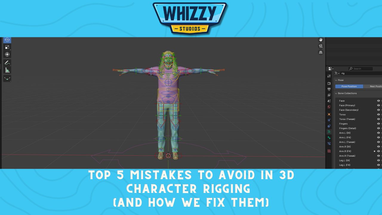 Top 5 Mistakes to Avoid in 3D Character Rigging (and How We Fix Them ...