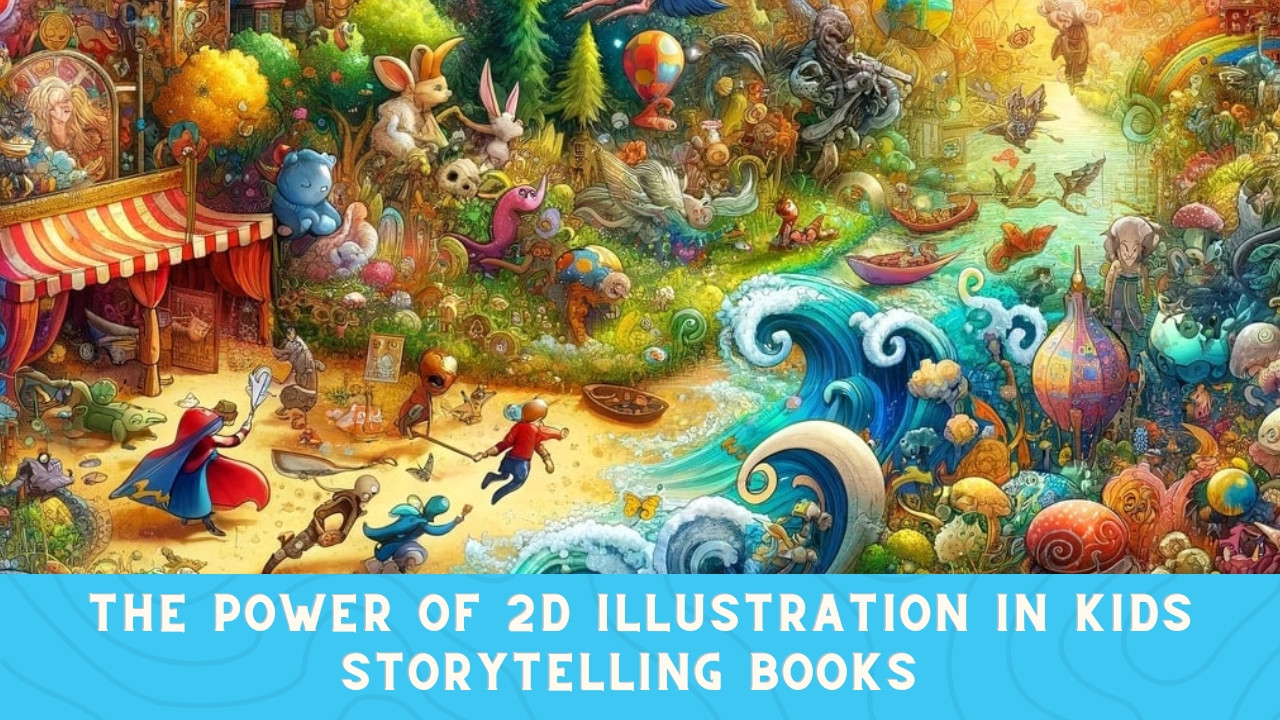 The Power of 2D Illustration in Kids Storytelling Books