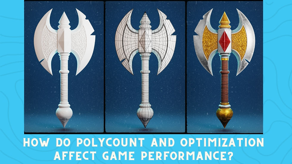 How do polycount and optimization affect game performance? | Blog ...