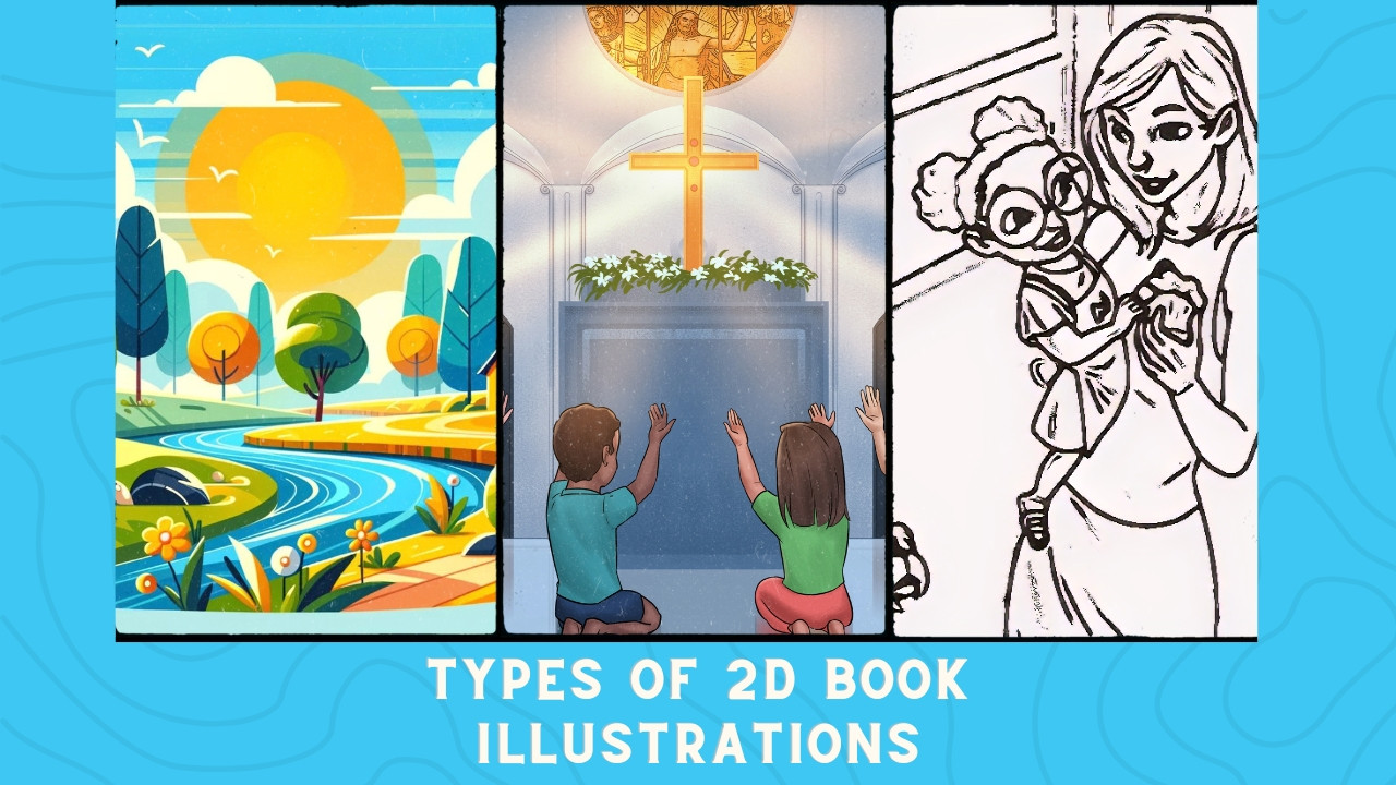Types of 2D Book Illustrations | Blog | Whizzy Studios