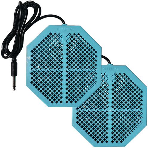 Cell Spa 2 Pack CS-900 Twice Powerful 6.5" x 5.5" Ion Detox Foot Bath ...