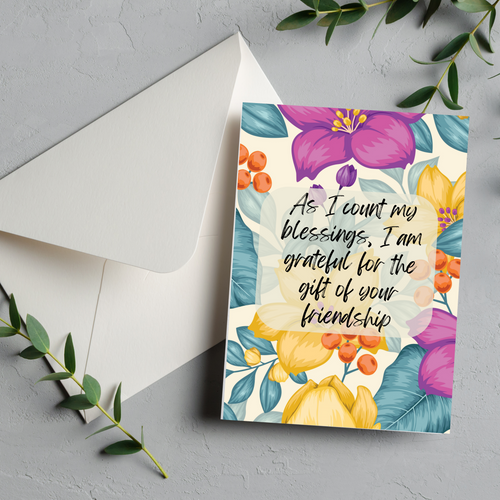 Friendship Thank-You Card | Carter Renee Studio