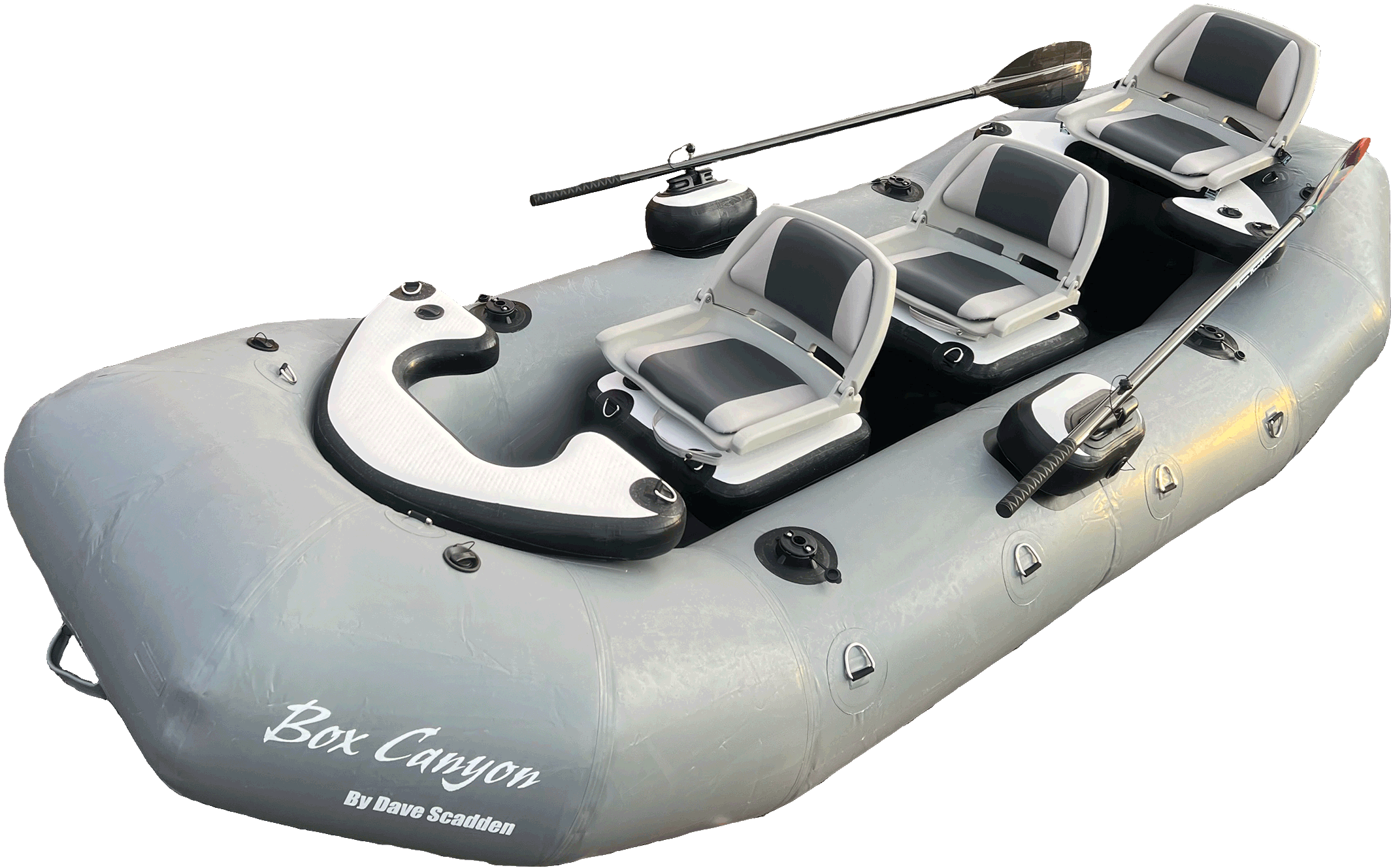 Dave Scadden's 2025 Box Canyon Pro Guide Drift Boat | davescaddensports