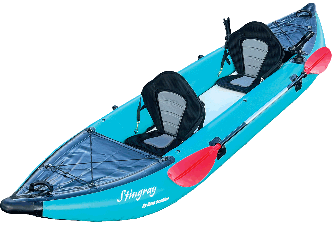 2024 Model Dave Scadden's Stingray 360 Inflatable Kayak | davescaddensports