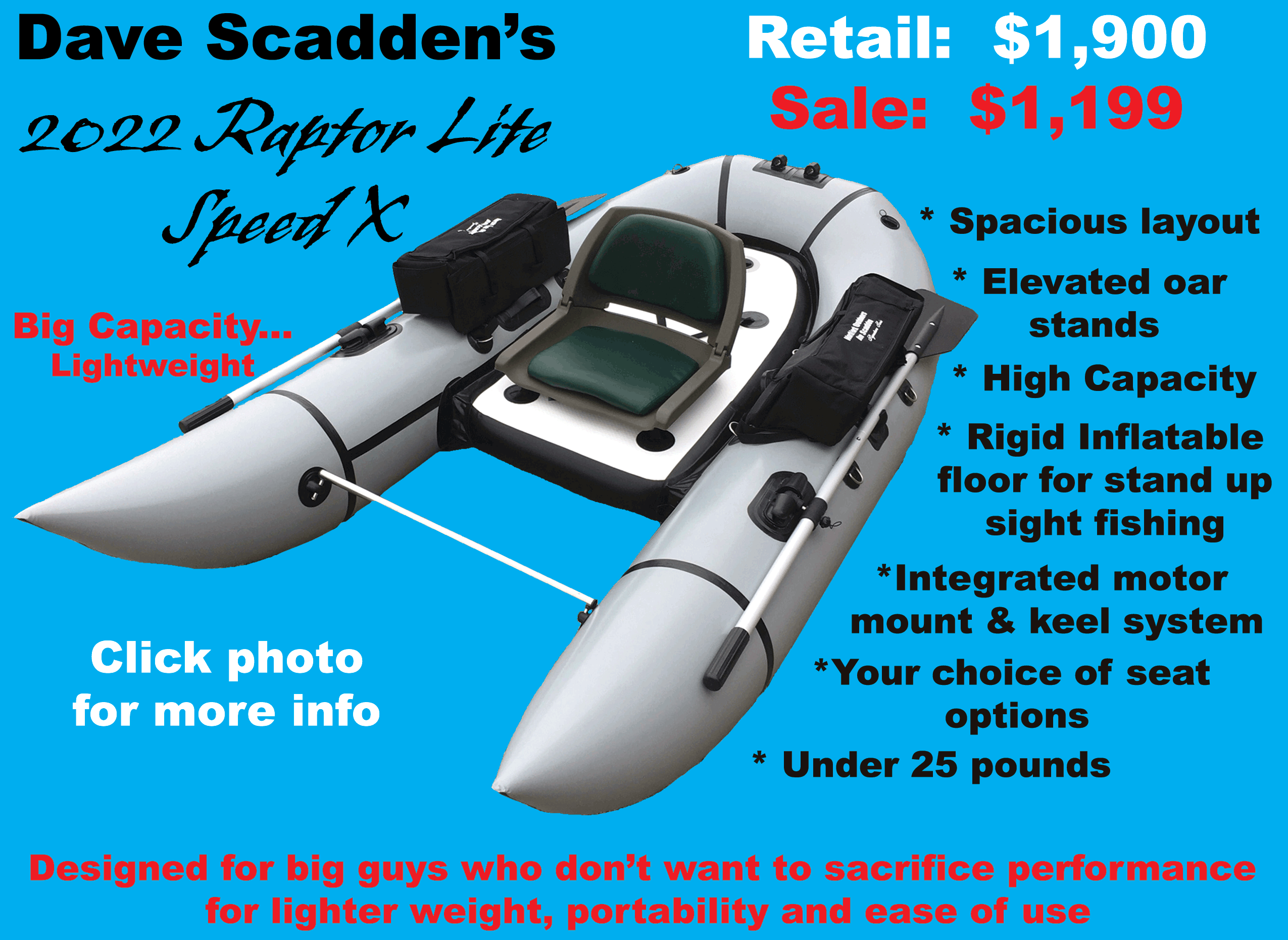 Dave Scadden Paddlesports Utah, Premium Inflatables, Lifetime Warranty