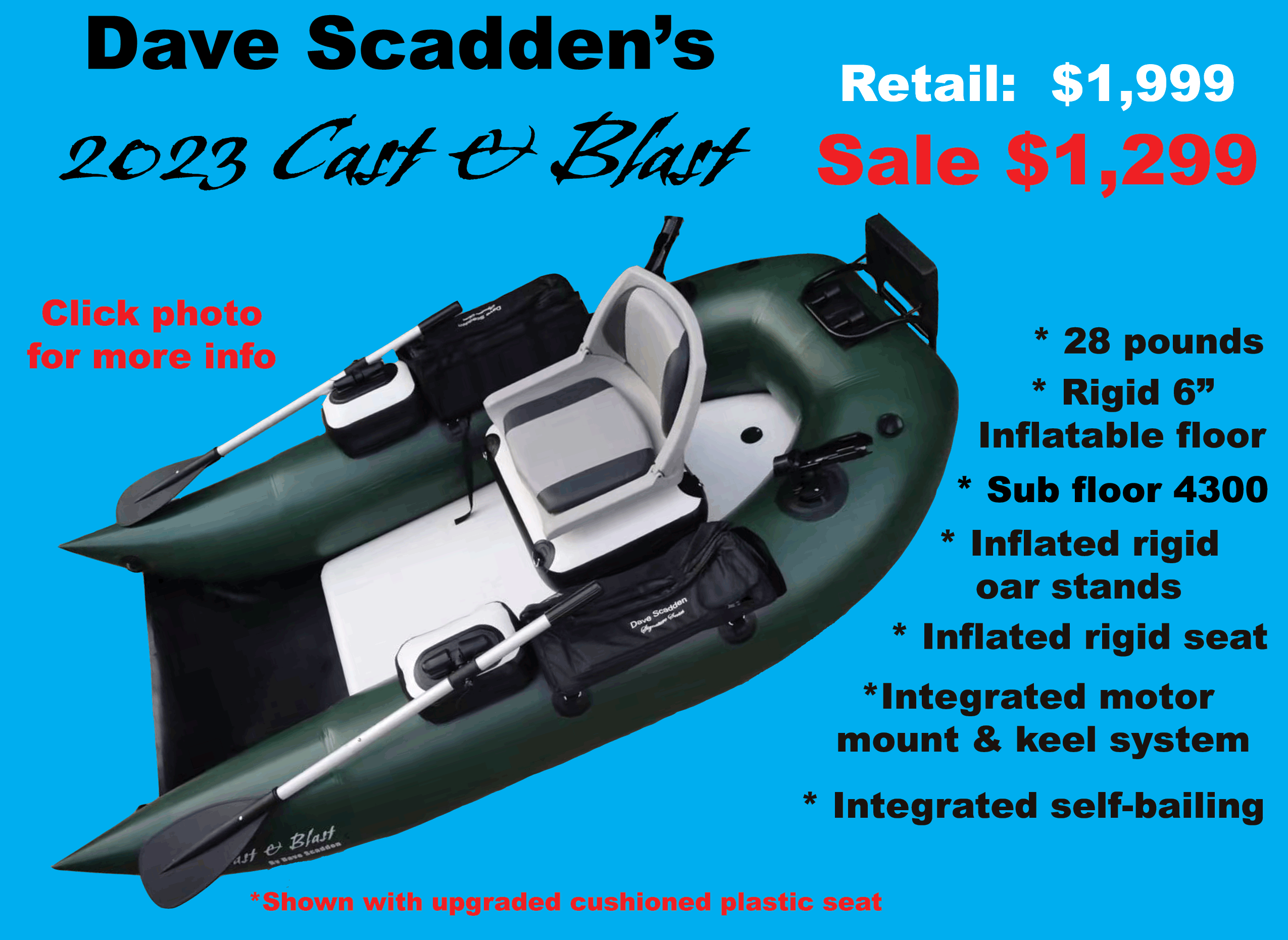 Dave Scadden Paddlesports Utah, Premium Inflatables, Lifetime Warranty