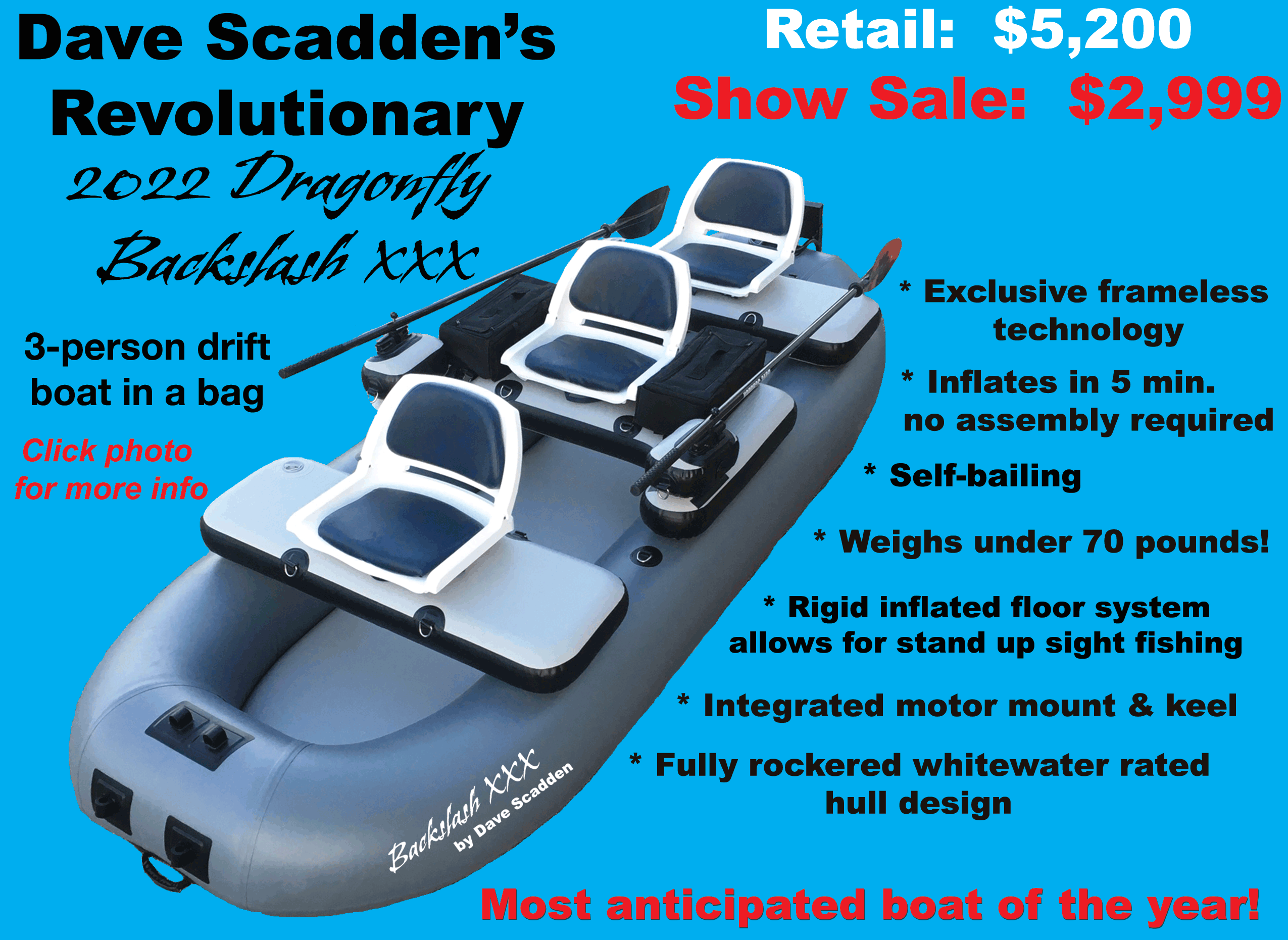 Dave Scadden Paddlesports Utah, Premium Inflatables, Lifetime Warranty