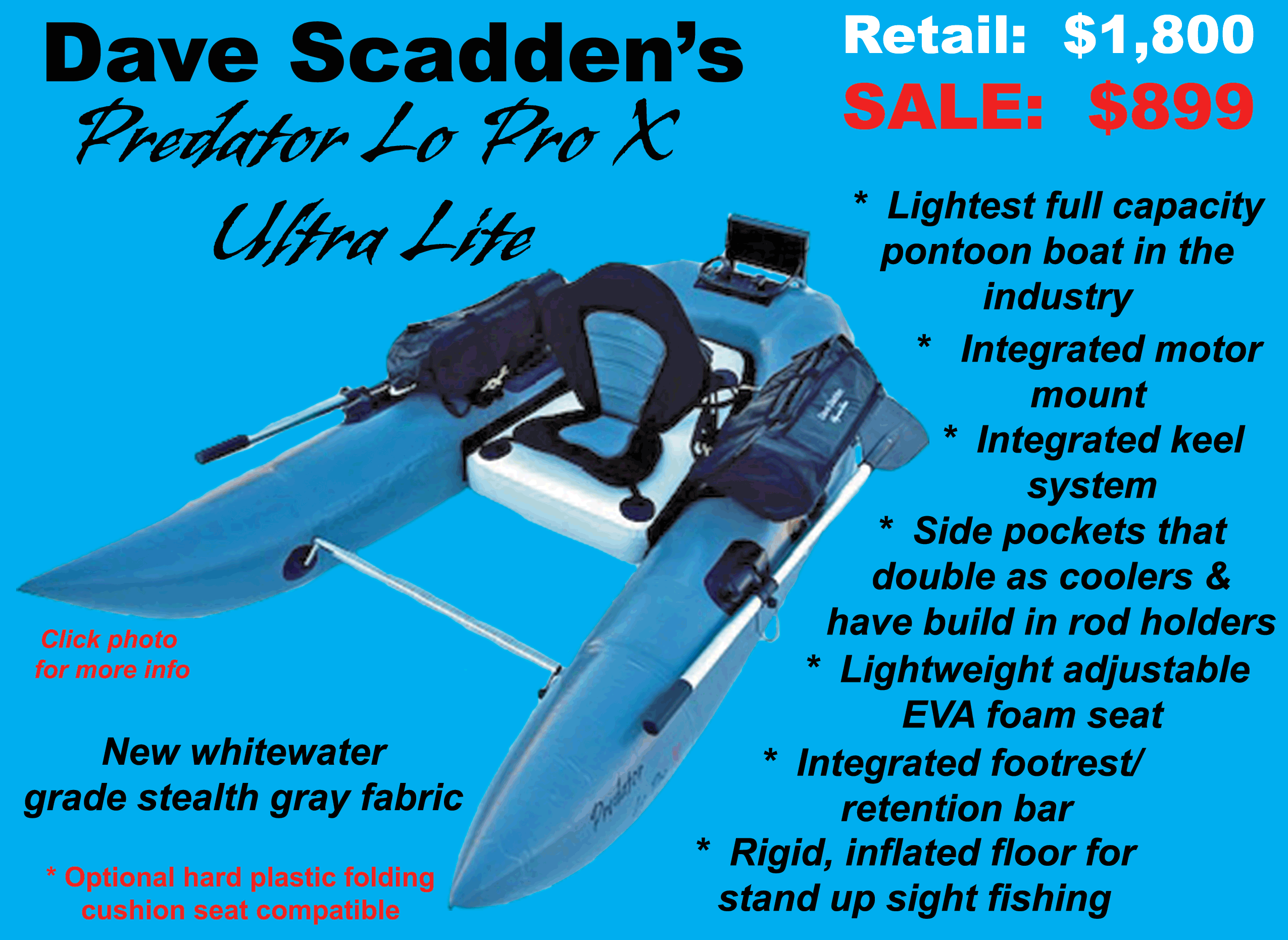 Dave Scadden Paddlesports Utah, Premium Inflatables, Lifetime Warranty