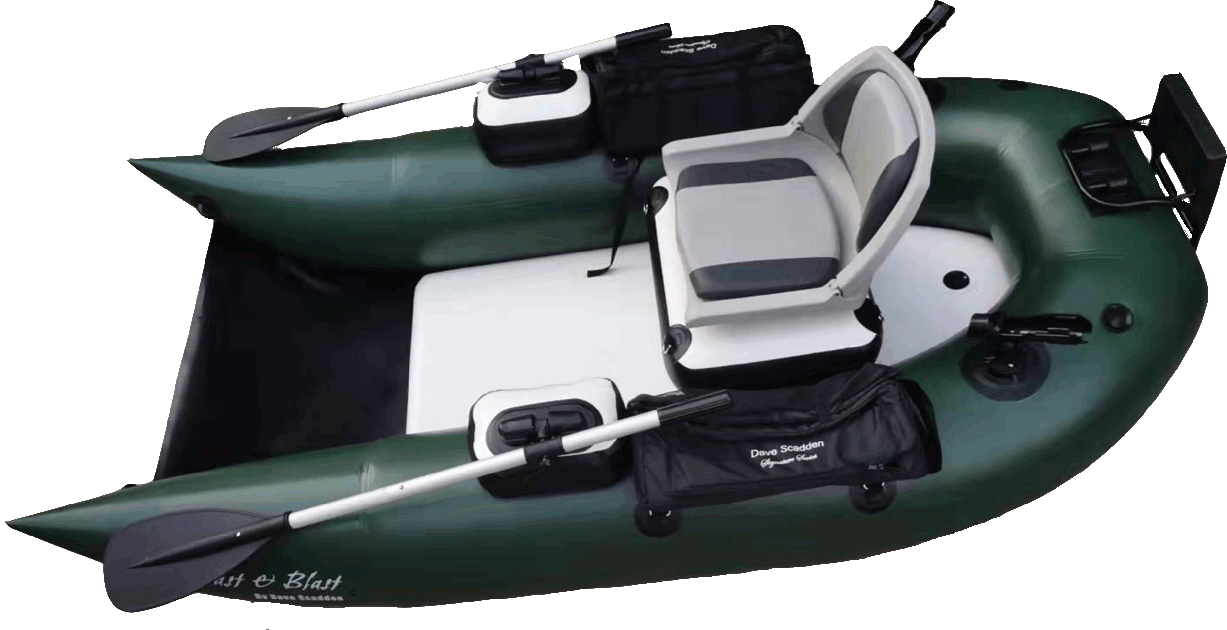 Show special Dave Scadden's 2025 Cast and Blast with carbon oars ...