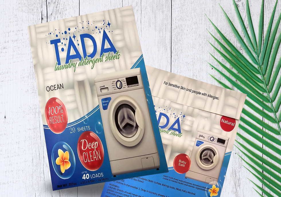 Tada Laundry Sheets | Best Laundry Detergent
