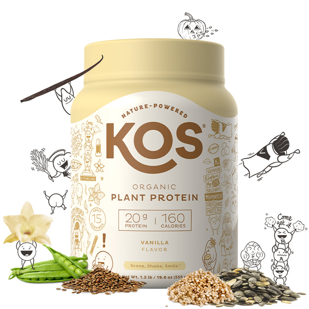 KOS, Plant Based Protein Powder