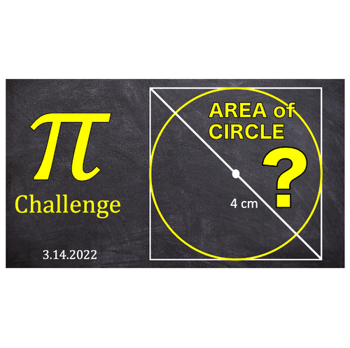 Pi Challenge! (Area of the Circle) | bridgemath