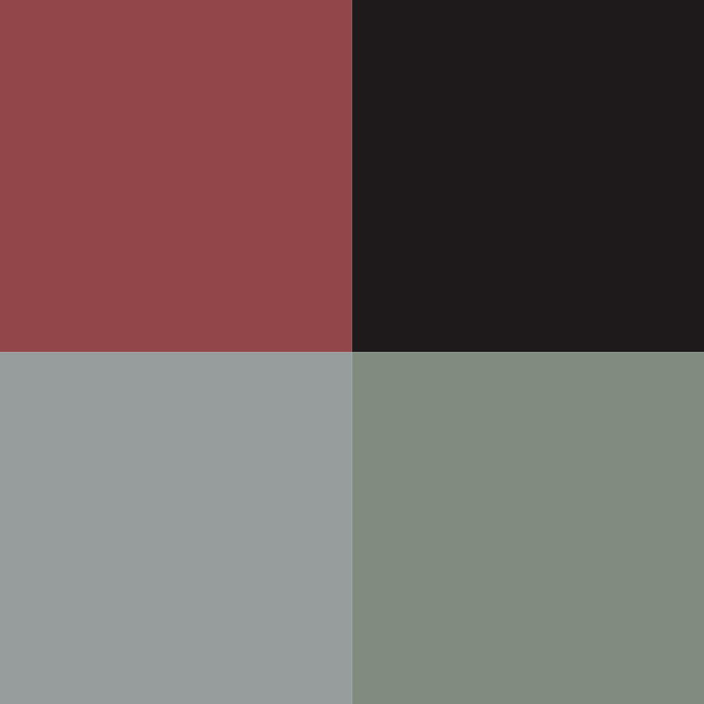 New ANTIQUE RED, CANNON BLACK, MONUMENT GREY and REED GREEN Paint Finishes