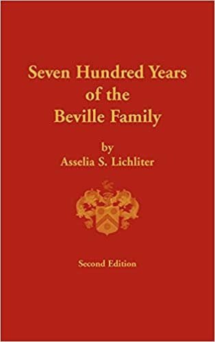 The Origins of the Beville Family of Virginia and the United states