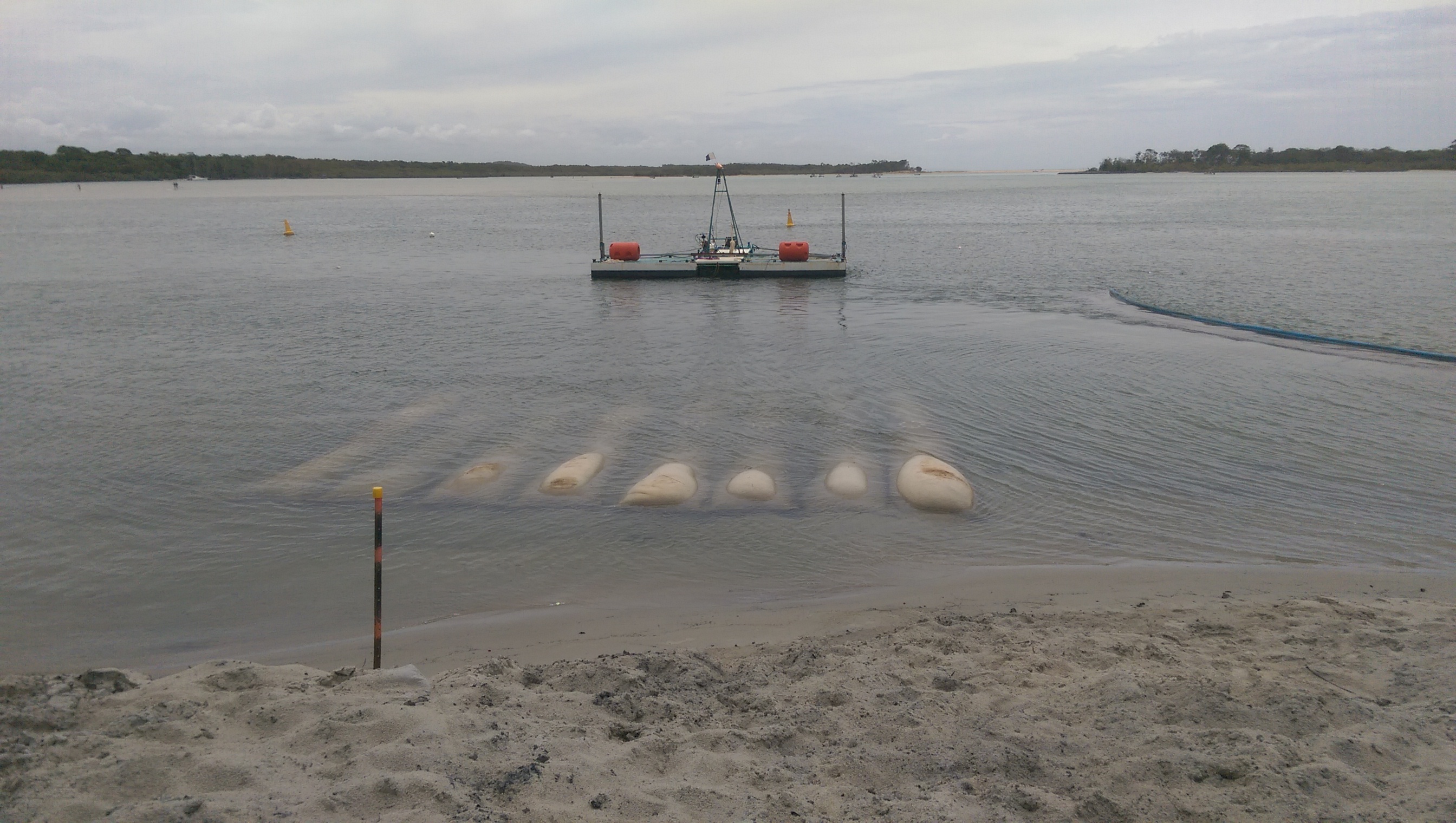 Munna Point Groyne Construction | nabis-marine