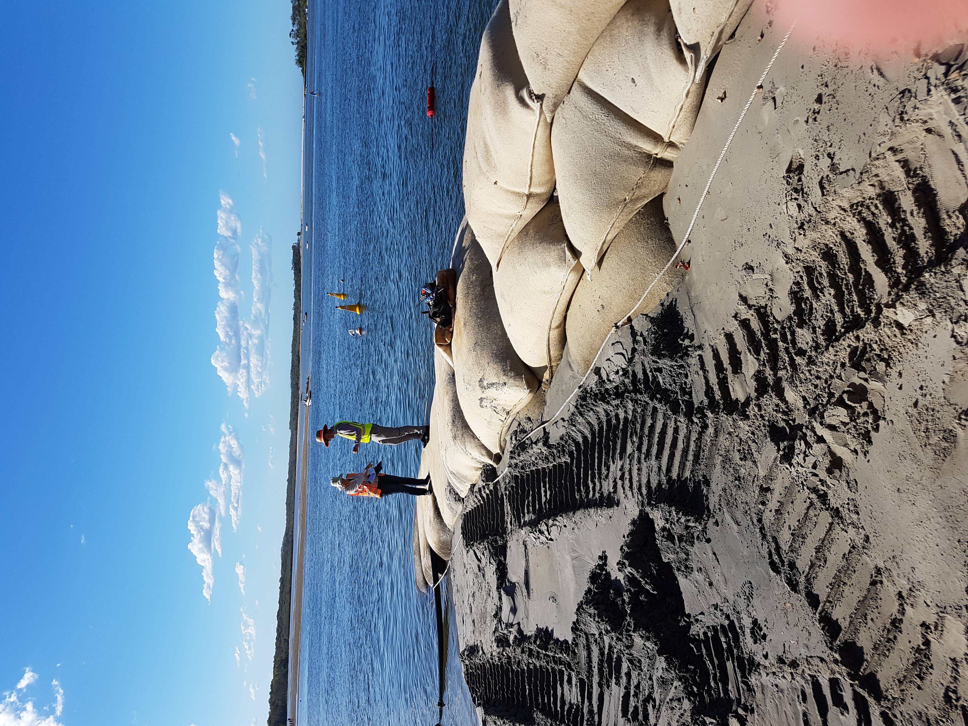 Munna Point Groyne Construction | nabis-marine