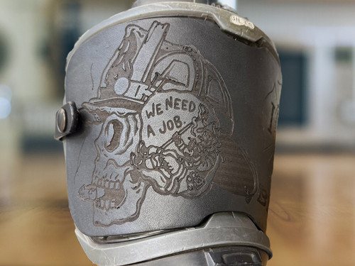 SCBA Mask Cover | Fireartist L.W.