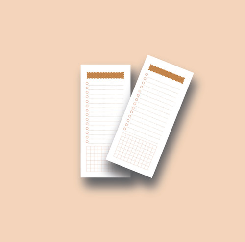 Check list - vertical | Em Forma de Letra