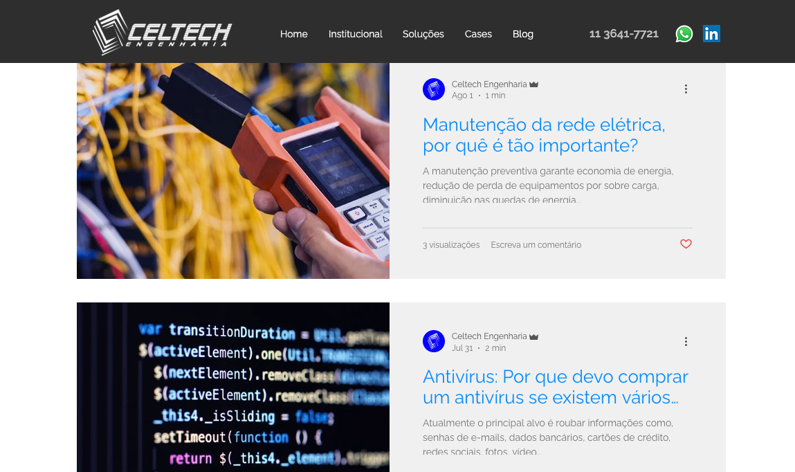 Blog | Celtech Engenharia