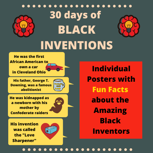 30 Days of Black Inventions Inventor Posters (printable) | The ...