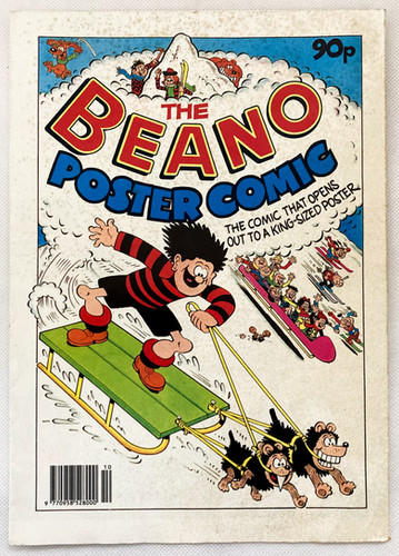The Beano Poster Comic Winter 1990 | Monkey's Emporium