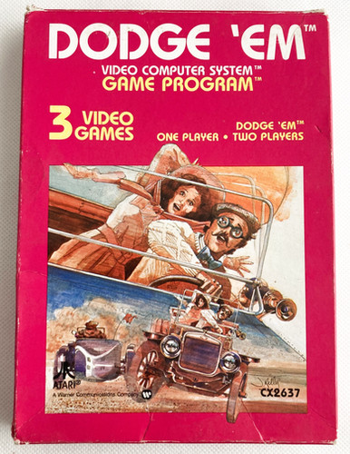 Atari 2600 Dodge 'Em 1980 | Monkey's Emporium