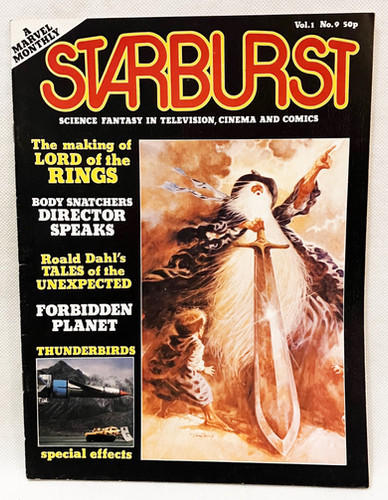 StarBurst Magazine Lord Of The Rings Issue 9 Marvel 1978 | Monkey's ...
