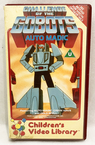 Challenge Of The Gobots Auto Magic VHS Children's Video Library 1986 ...