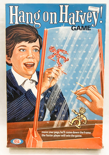 Hang On Harvey Game Unused Ideal 1969 | Monkey's Emporium