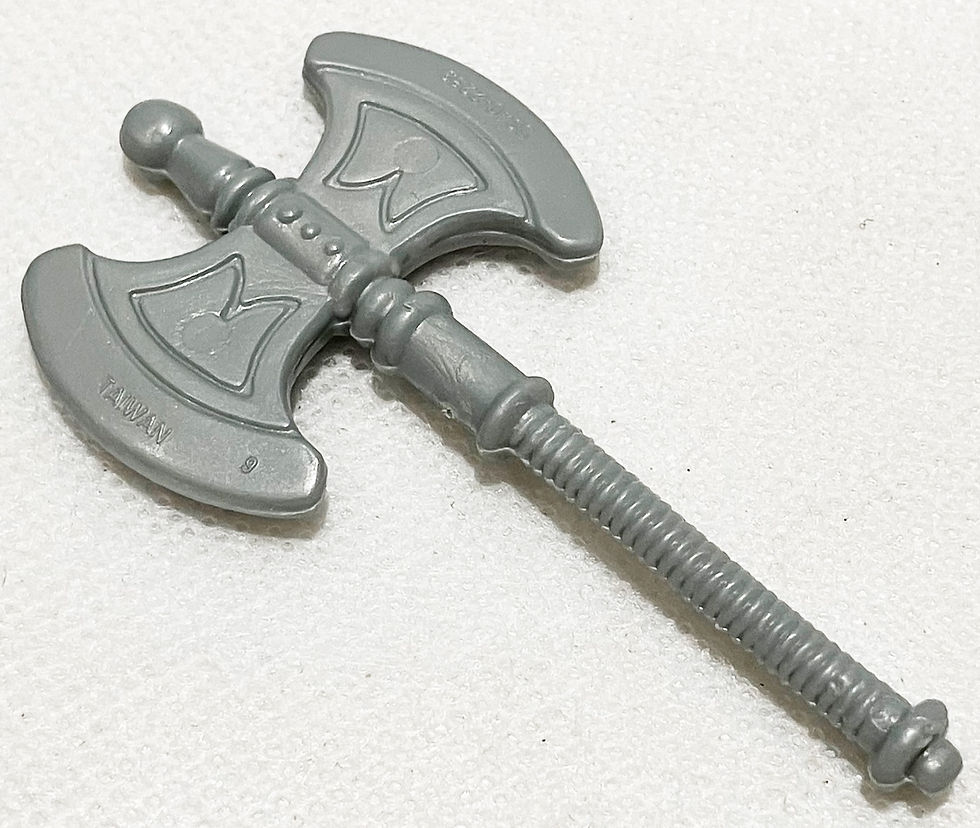 He-Man And The Masters Of The Universe Battle Armour Axe (Shiny) Matte ...