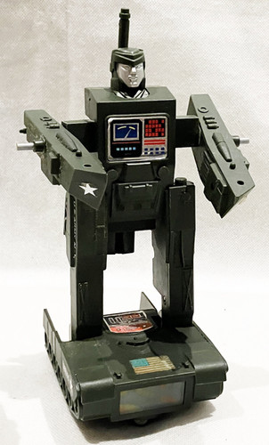 U.S. Army Tank Transformer Bump N Go Die-Cast Soma 1984 | Monkey's Emporium