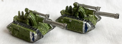 Epic 40K Space Marine Basilisk Madro Cannon Set Workshop 1991 | Monkey ...