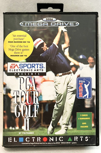 PGA Tour Golf 2 Megadive Sega EA Sports 1993 | Monkey's Emporium